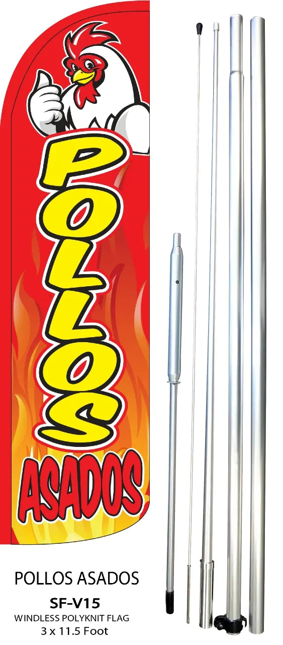 POLLOS ASADOS – Speedy Flags