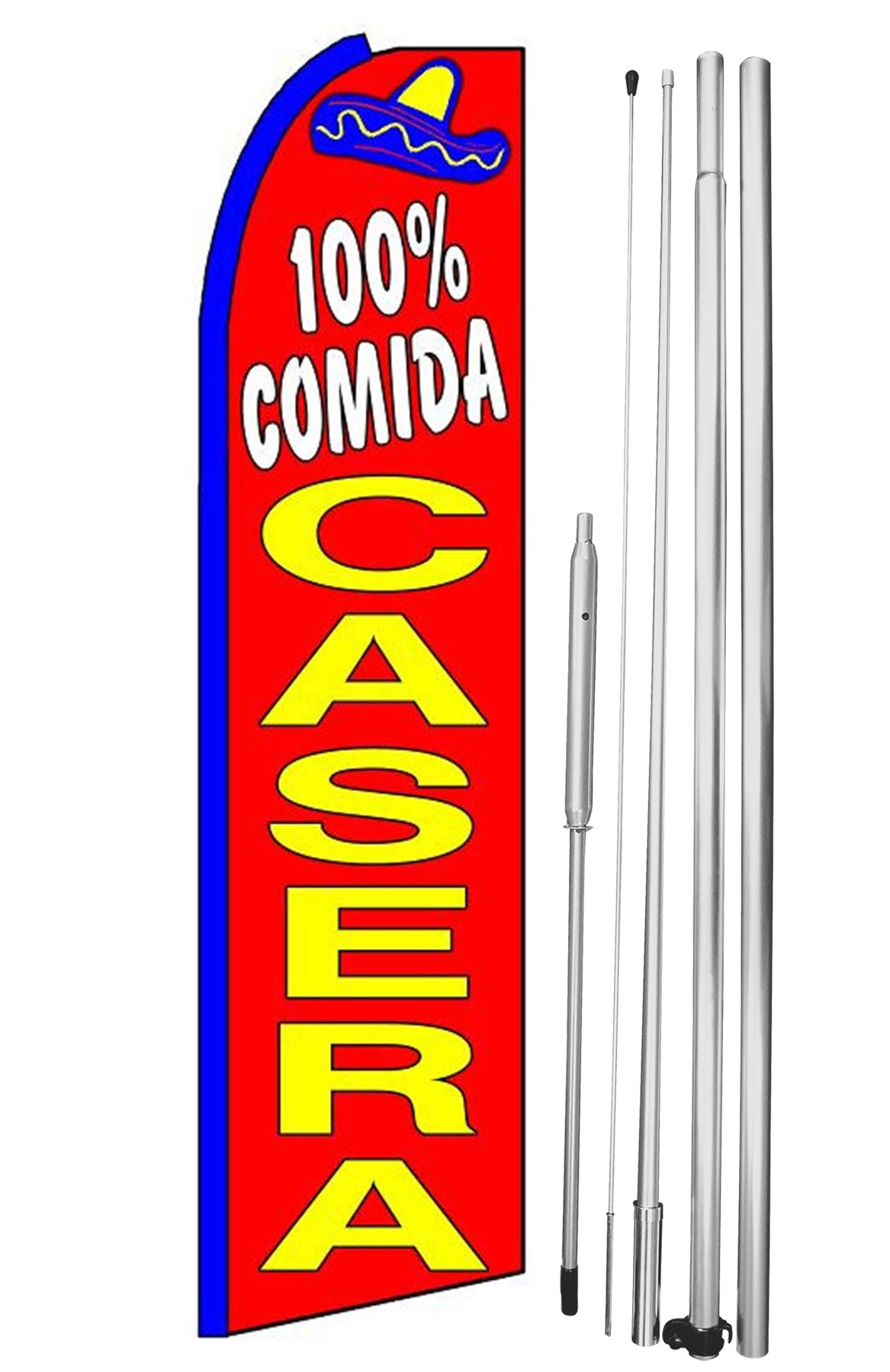 100% Comida Casera – Speedy Flags