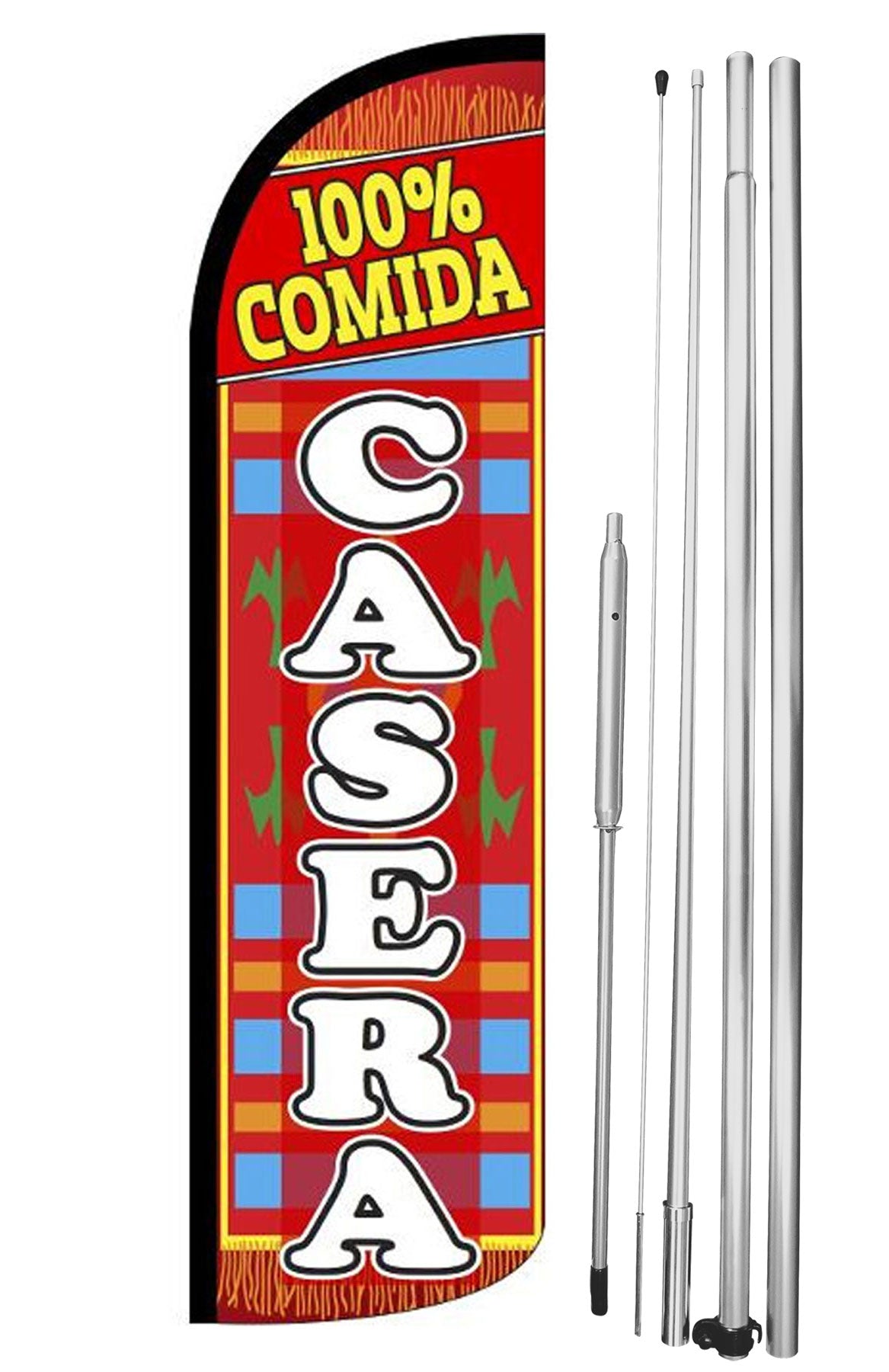 100% Comida Casera – Speedy Flags