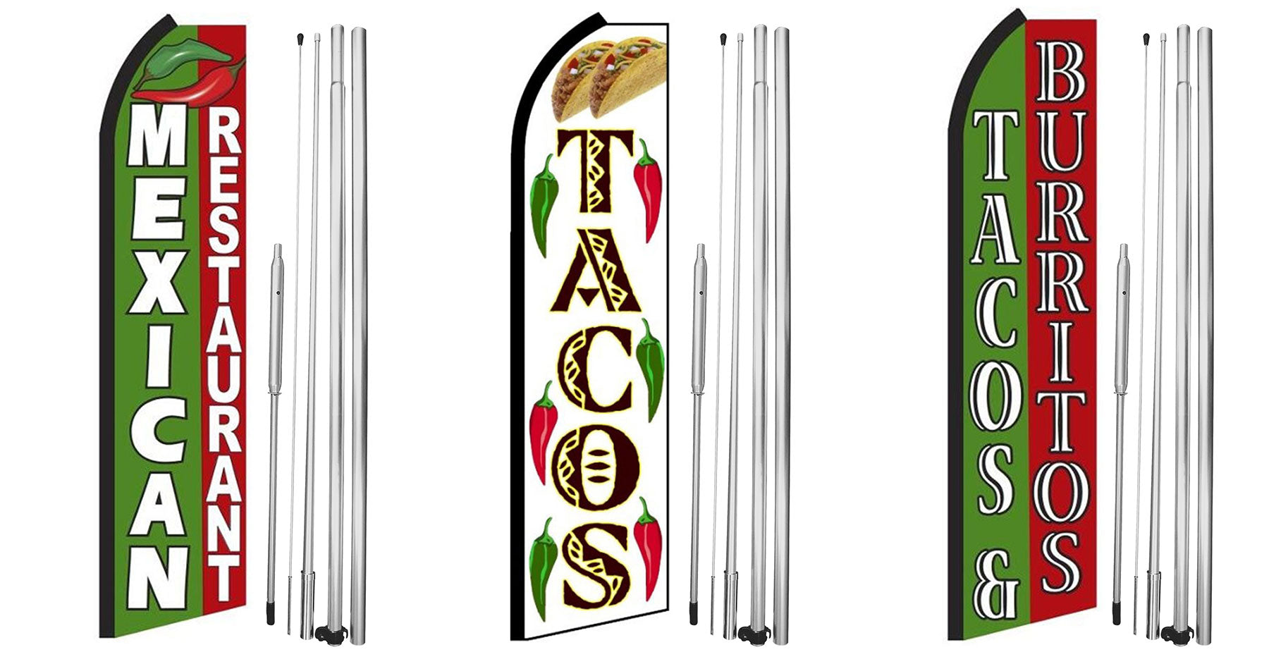 Mexican Restaurant, Tacos, Tacos & Burritos – Speedy Flags