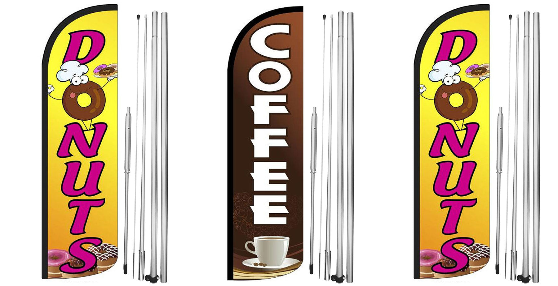 Donuts, Coffee, Donuts – Speedy Flags