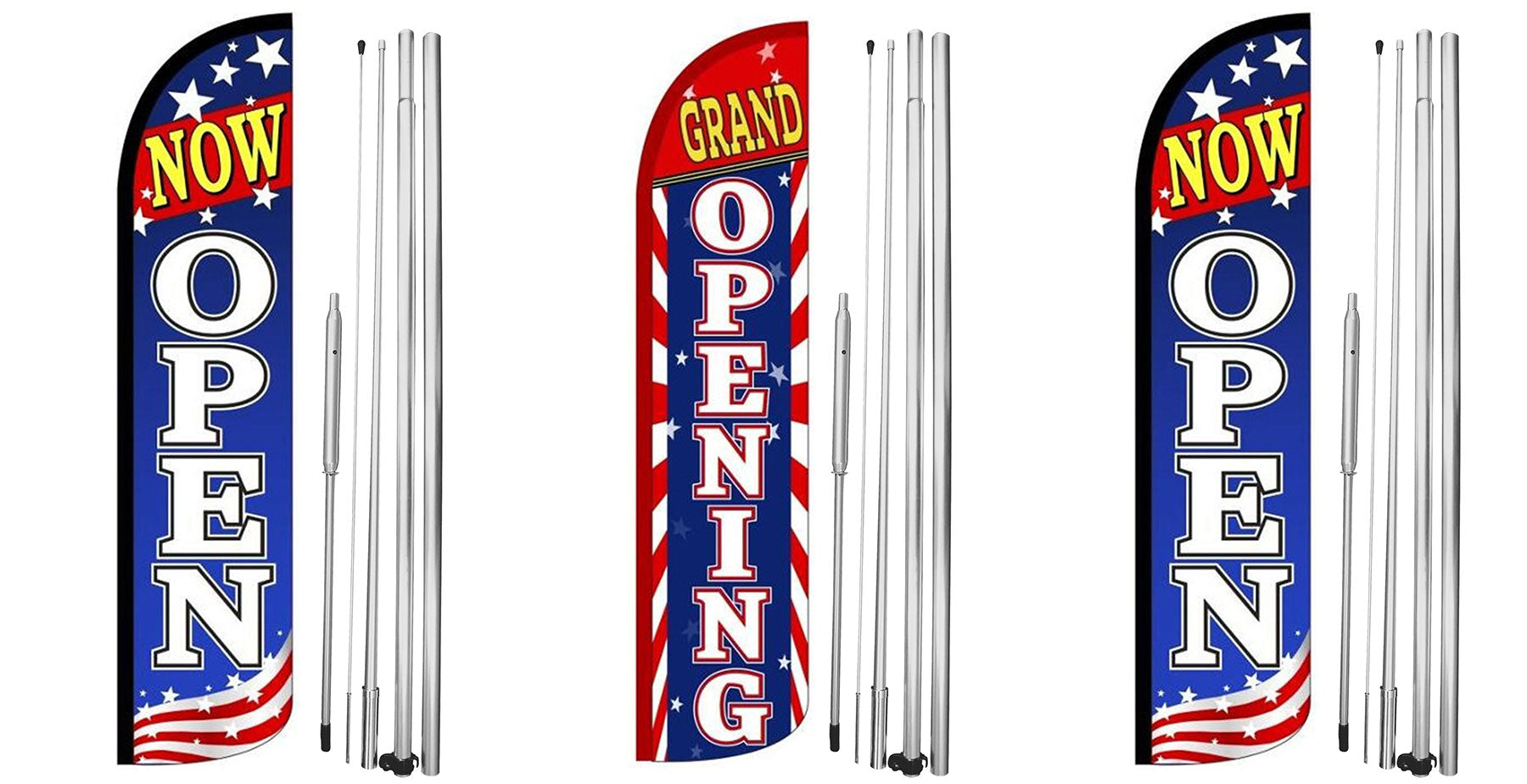 Now Open, Grand Opening, Now Open – Speedy Flags