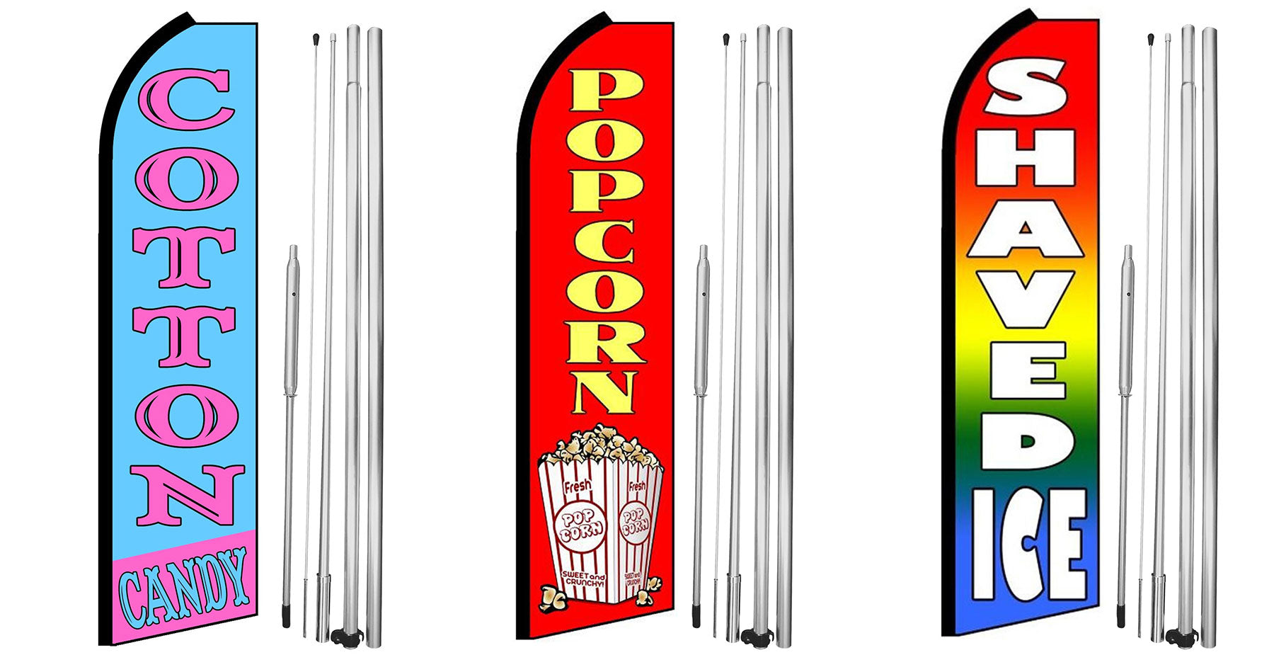 Cotton Candy,Popcorn,Shaved Ice – Speedy Flags
