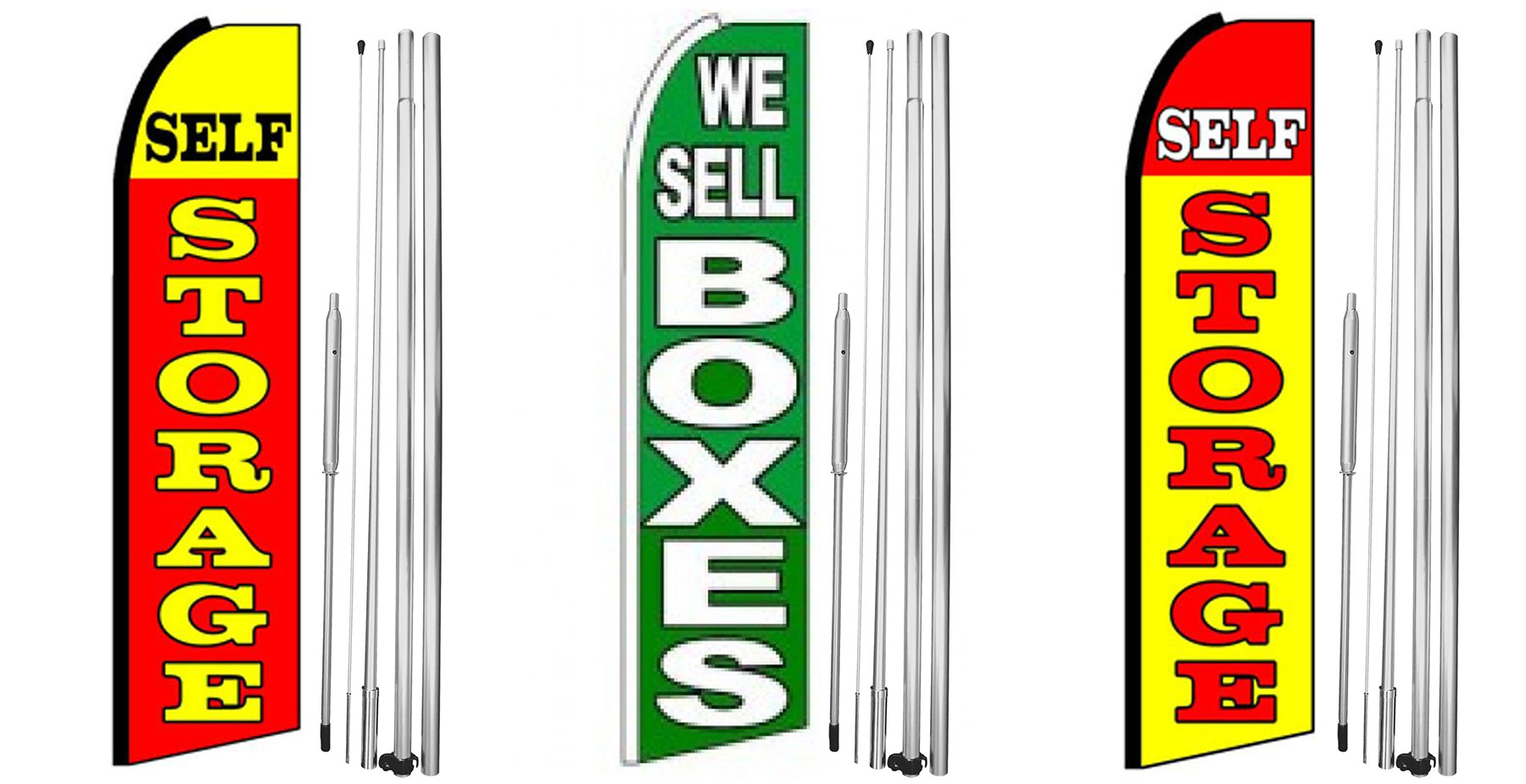 Self Storage, We Sell Boxes, Self Storage – Speedy Flags