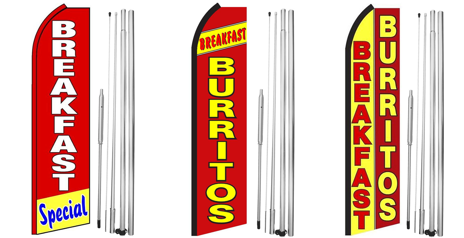 Breakfast Special, Breakfast Burritos, Breakfast Burritos – Speedy Flags