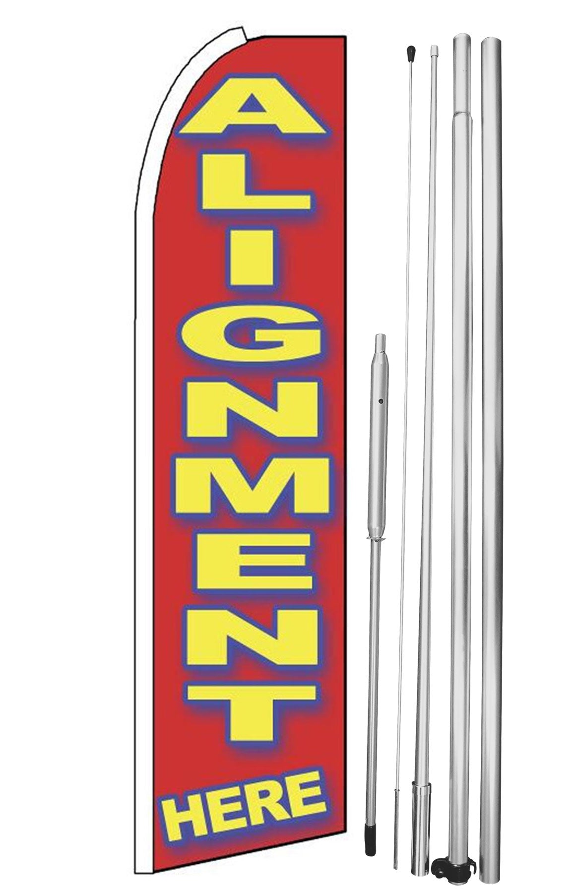 Alignment Here – Speedy Flags