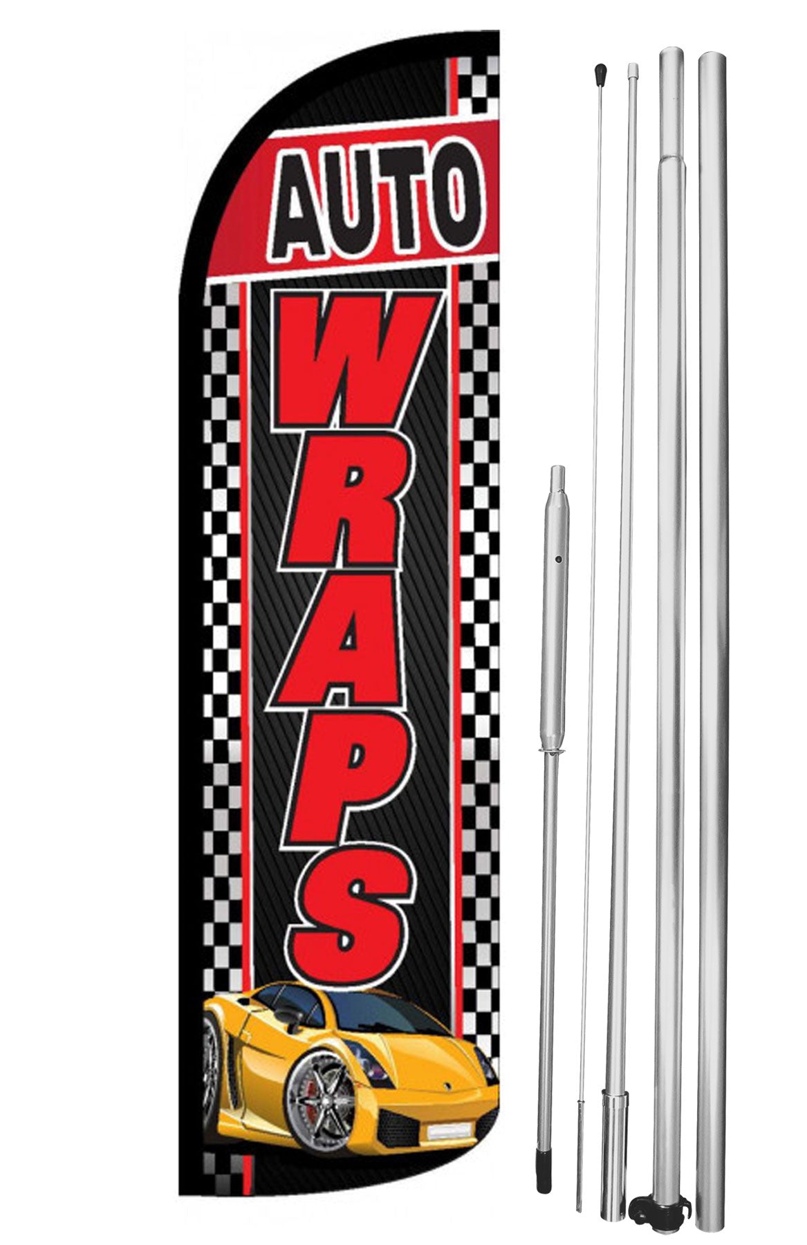 Auto Wraps – Speedy Flags