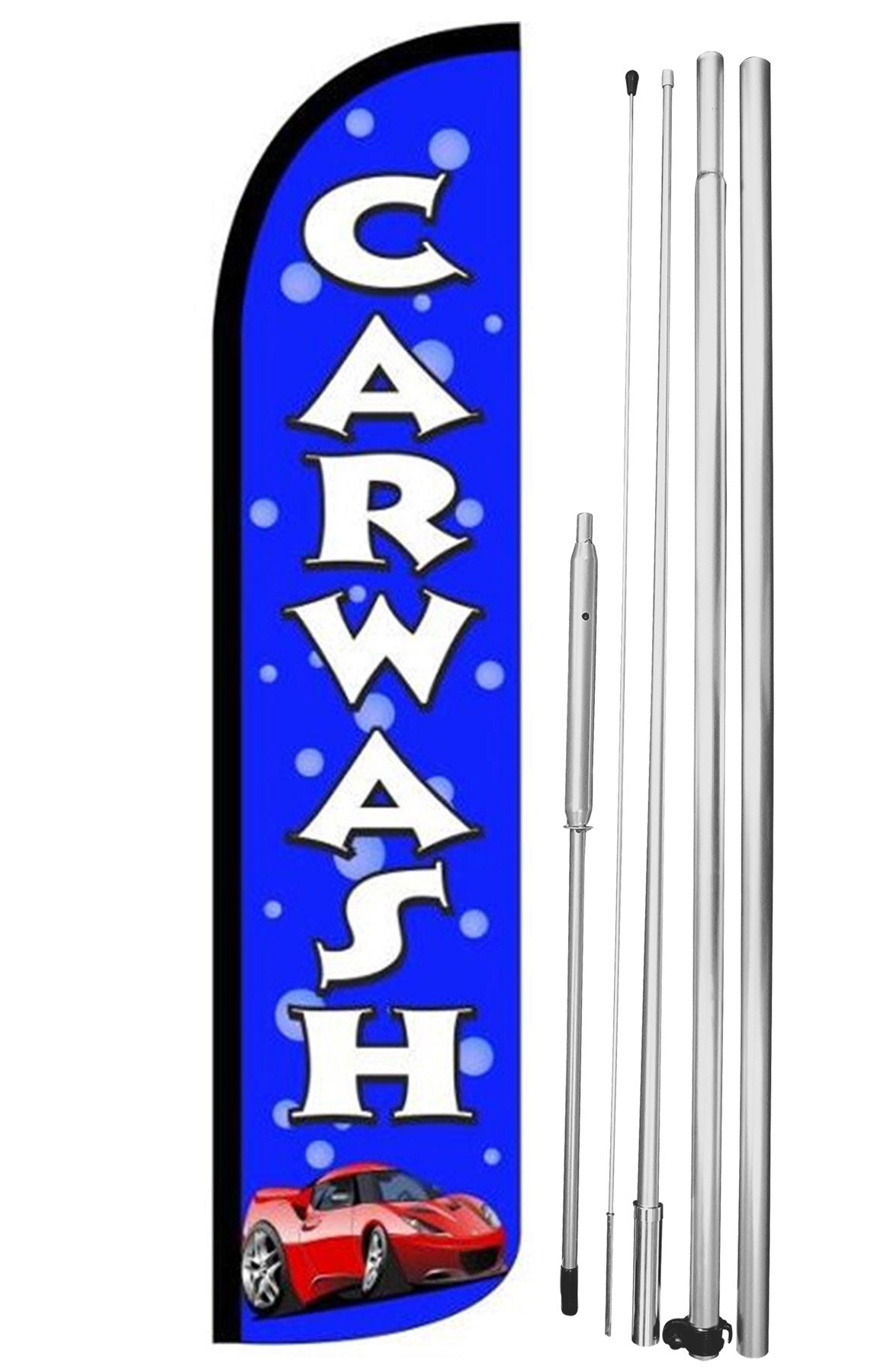 CAR WASH (BLUE) – Speedy Flags