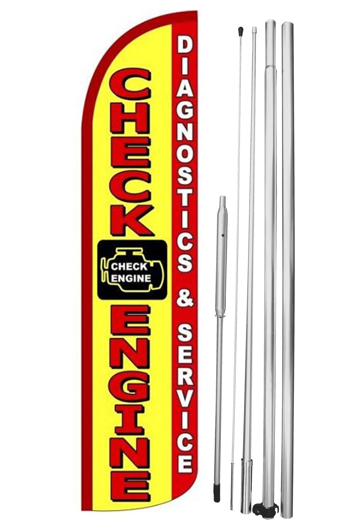 CHECK ENGINE – Speedy Flags