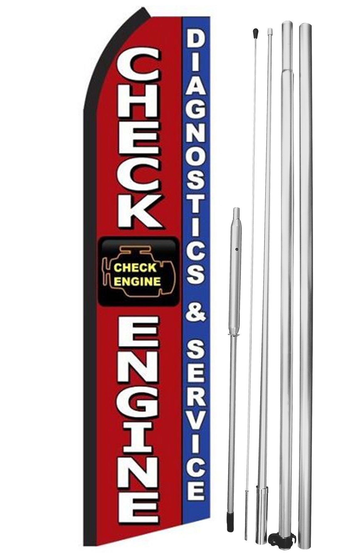 Check Engine – Speedy Flags