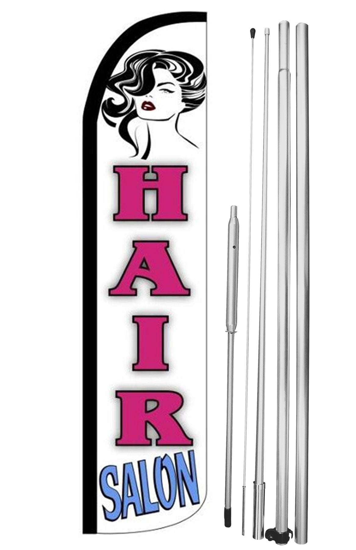 HAIR SALON (WHITE) – Speedy Flags