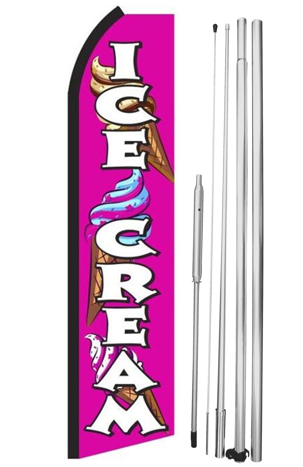 Ice Cream Pink – Speedy Flags