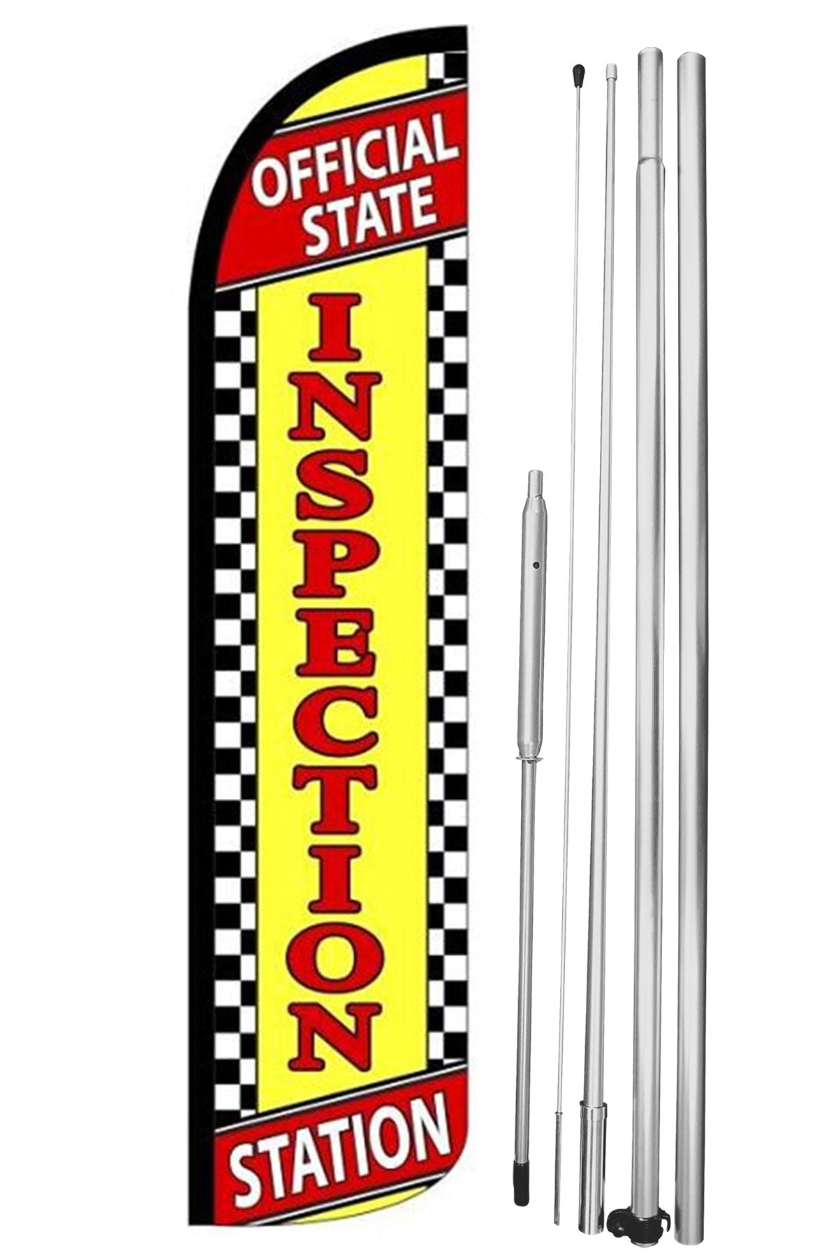 OFFICIAL STATE INSPECTION STATION – Speedy Flags