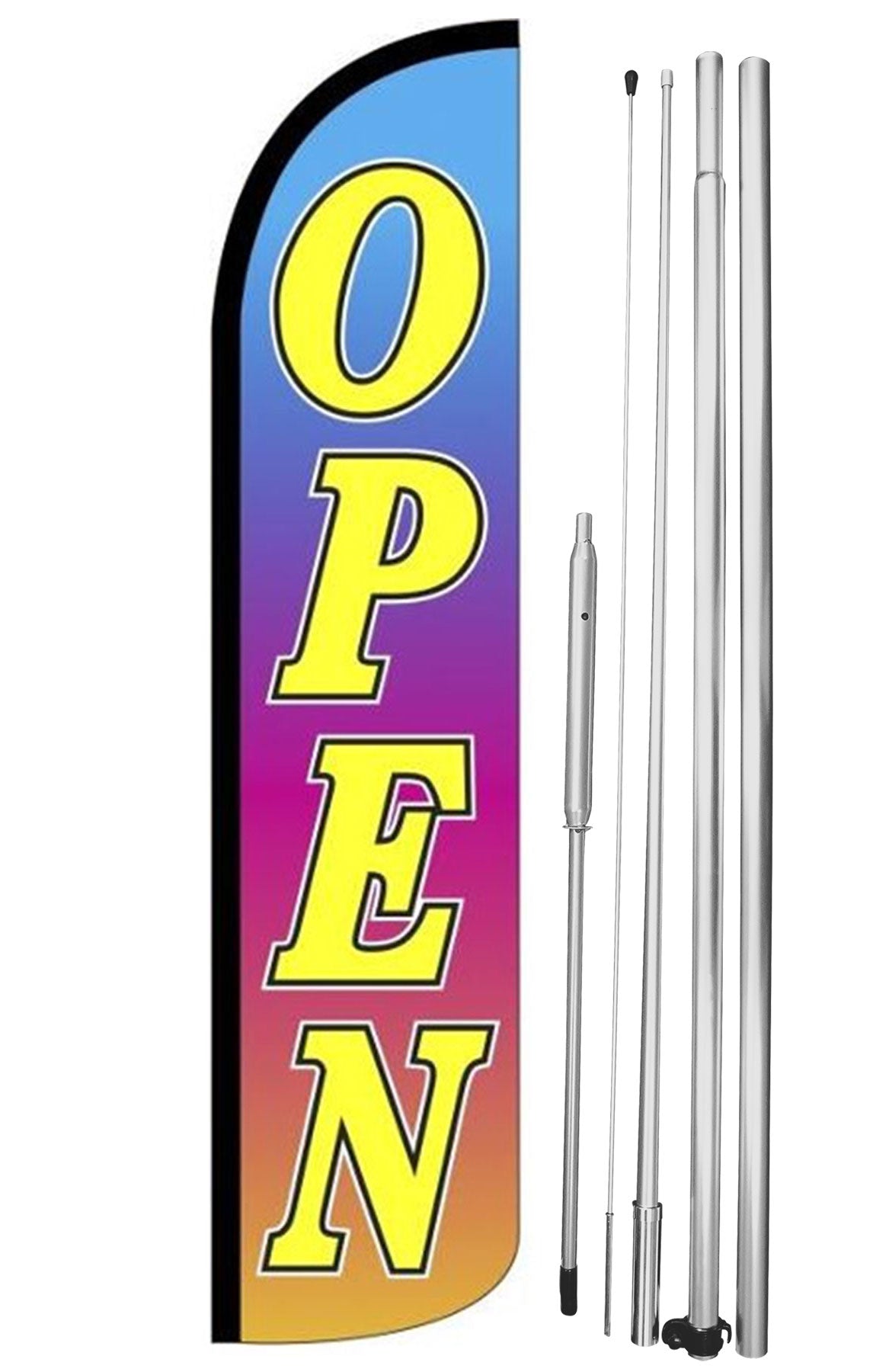 OPEN (RAINBOW) – Speedy Flags