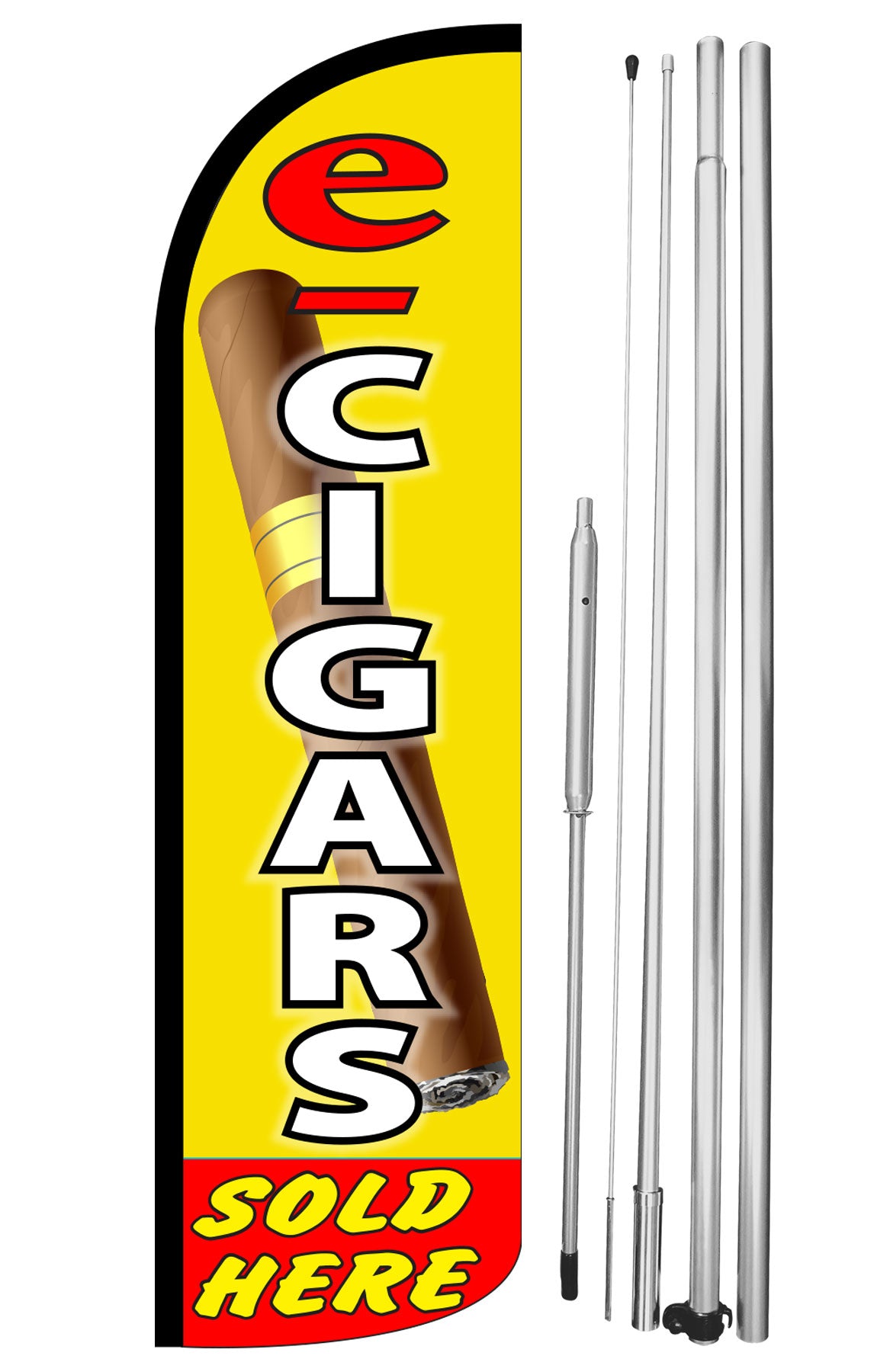 E Cigars Sold Here – Speedy Flags