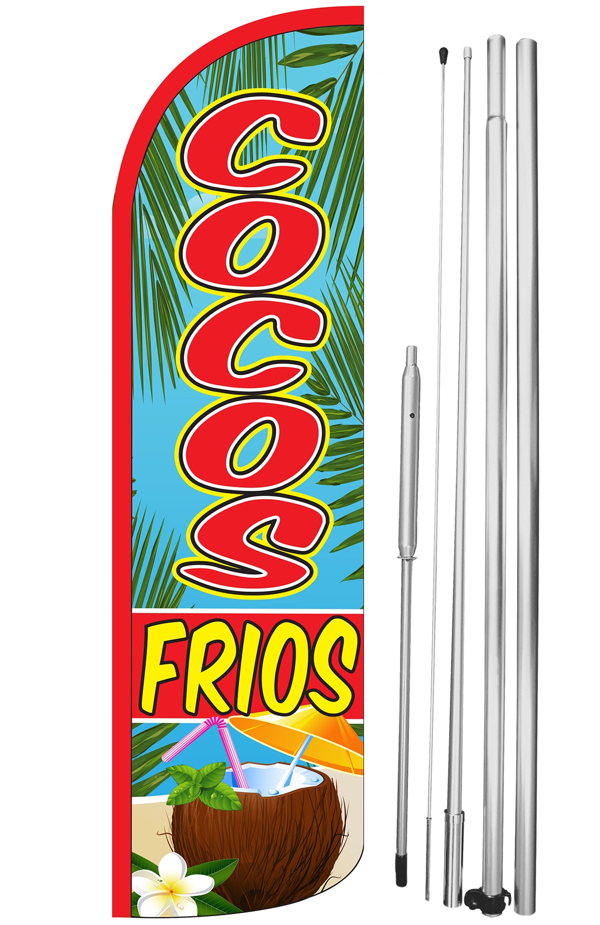 Cocos Frios – Speedy Flags