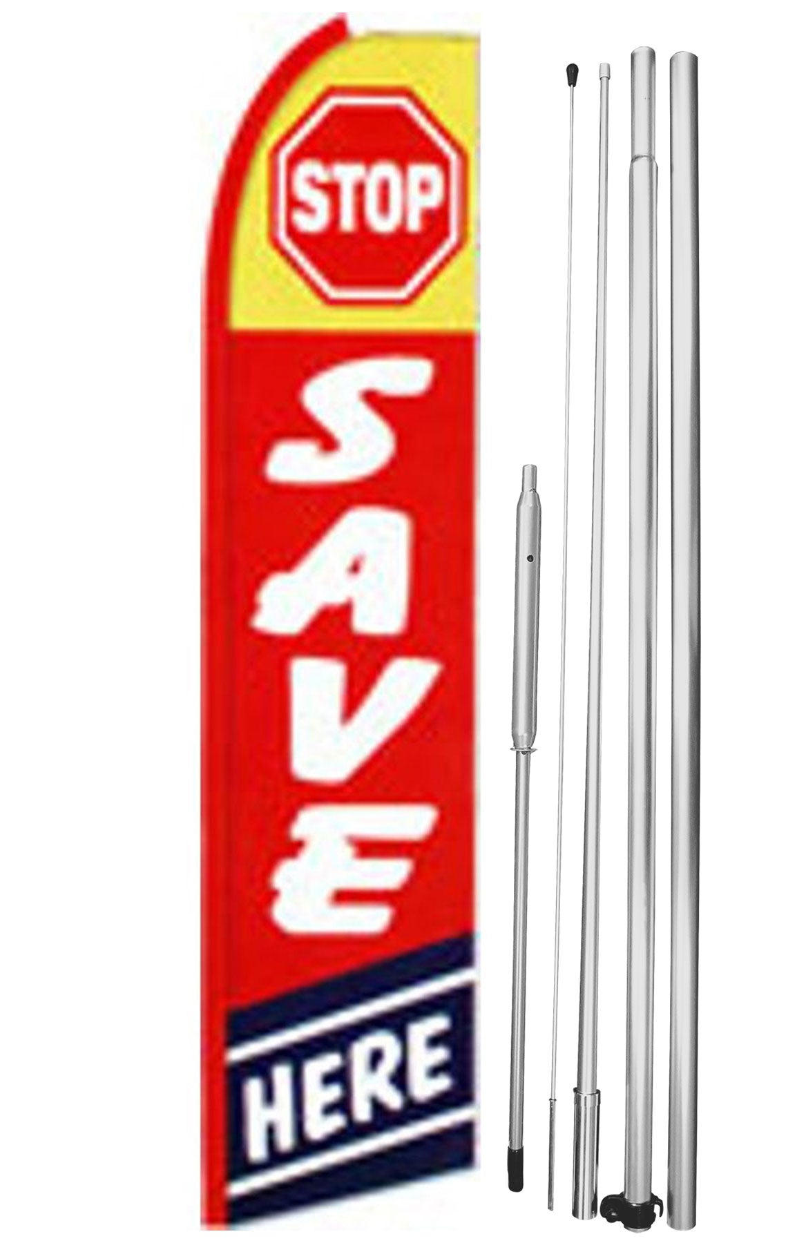 Stop Save Here – Speedy Flags