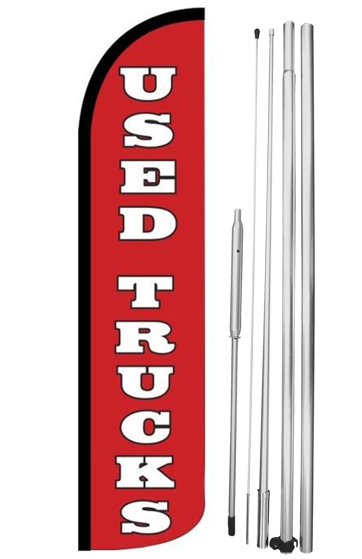USED TRUCKS (RED) – Speedy Flags