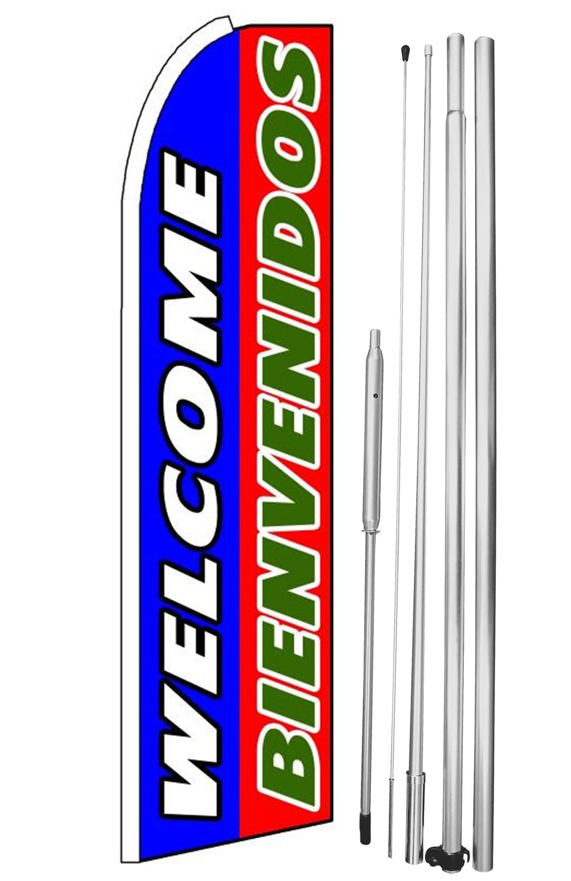 Welcome Bienvenidos – Speedy Flags