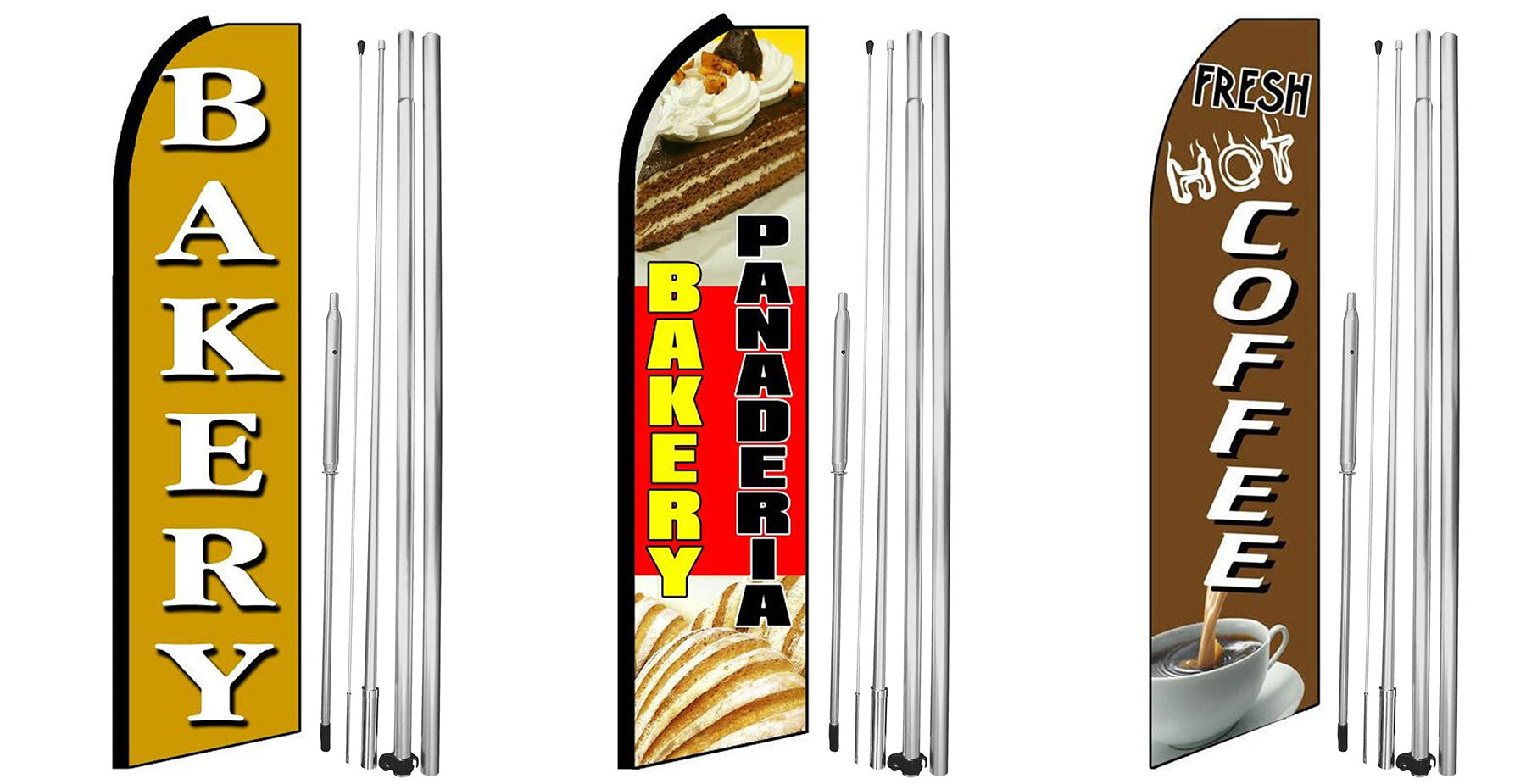 Bakery, Bakery Panaderia, Fresh Hot Coffee – Speedy Flags