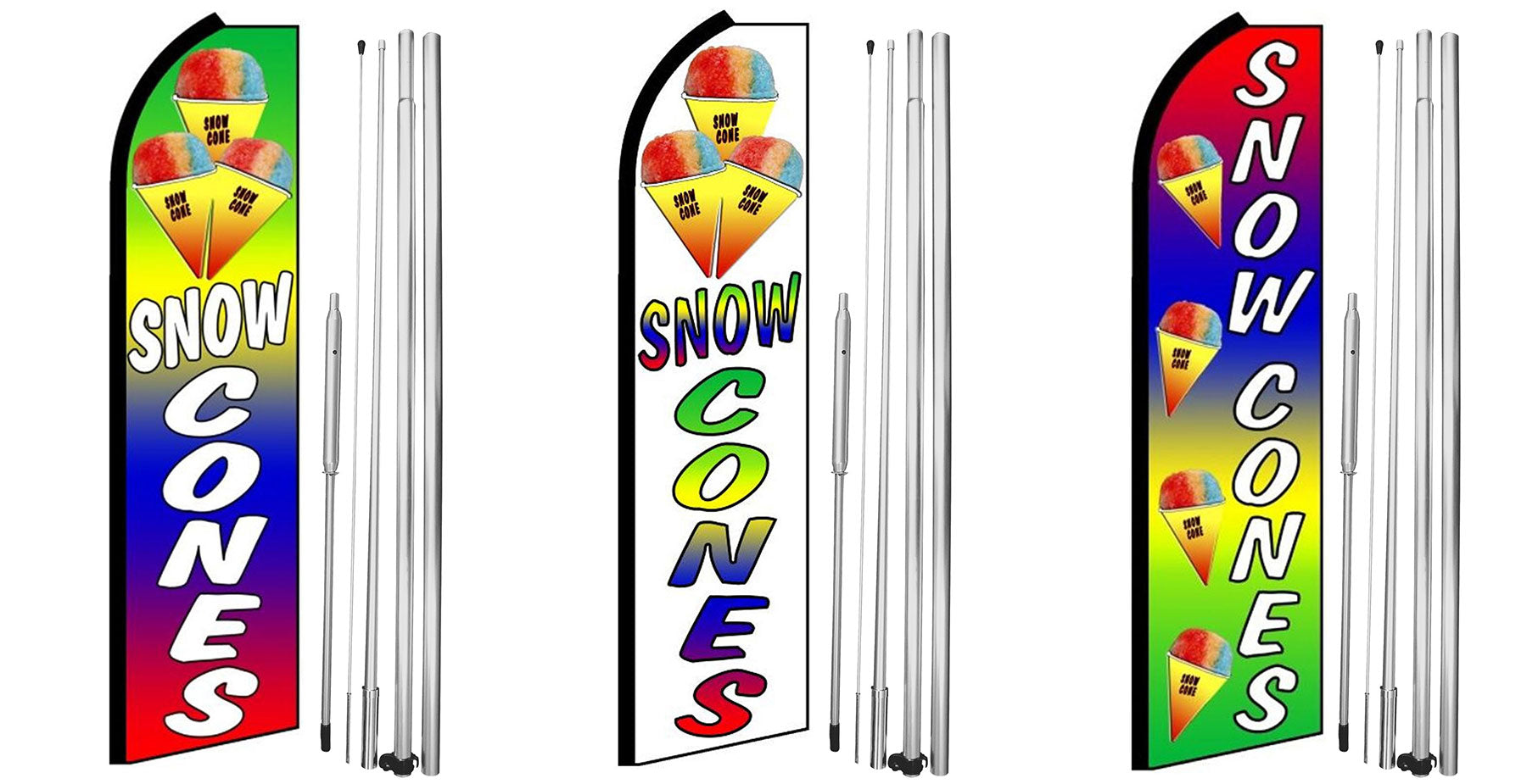 Snow Cones – Speedy Flags
