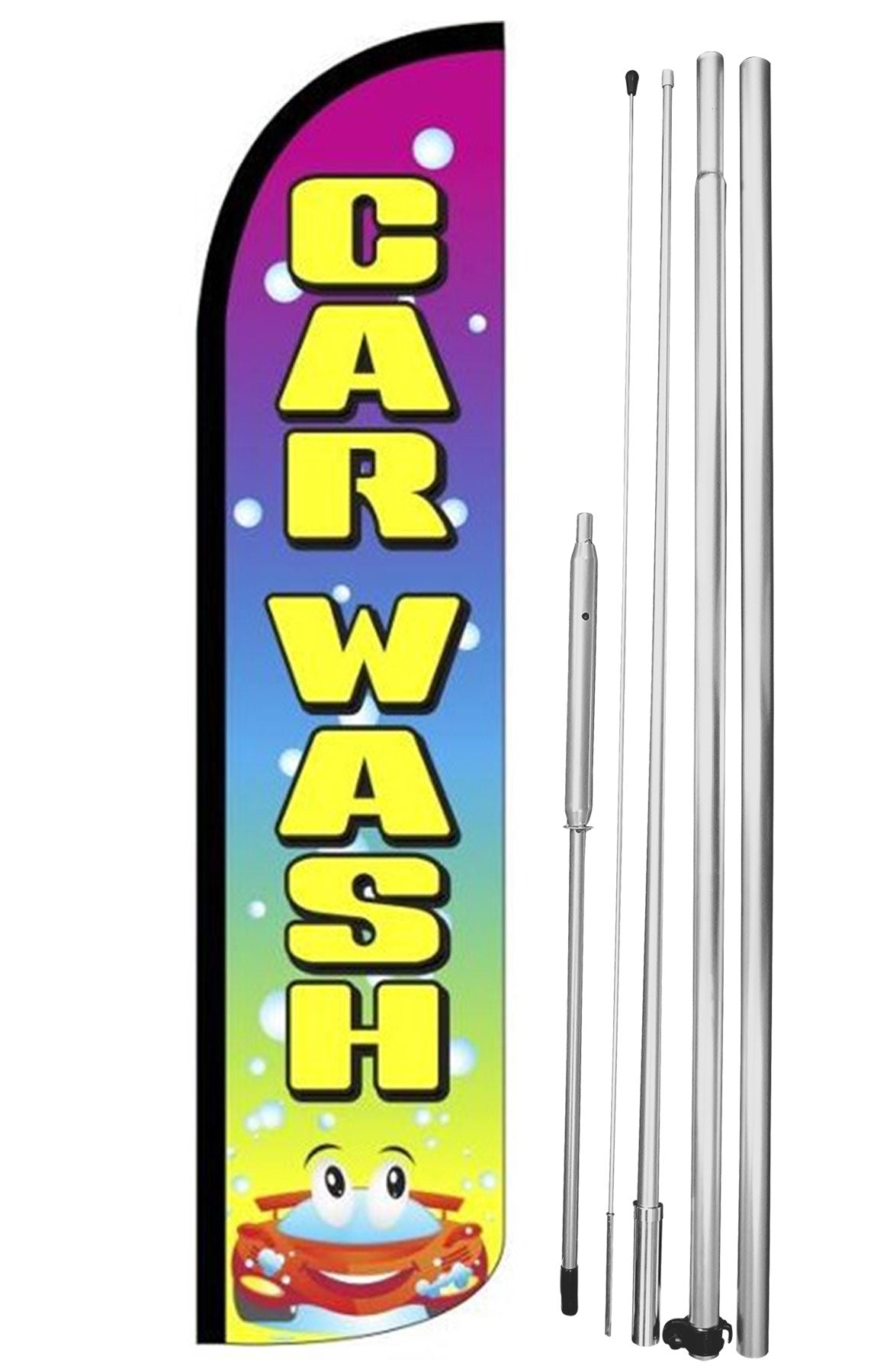 CAR WASH (RAINBOW) – Speedy Flags