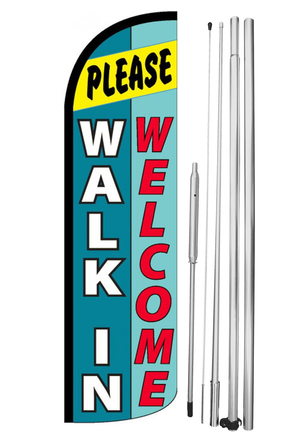 Please Walk In Welcome – Speedy Flags