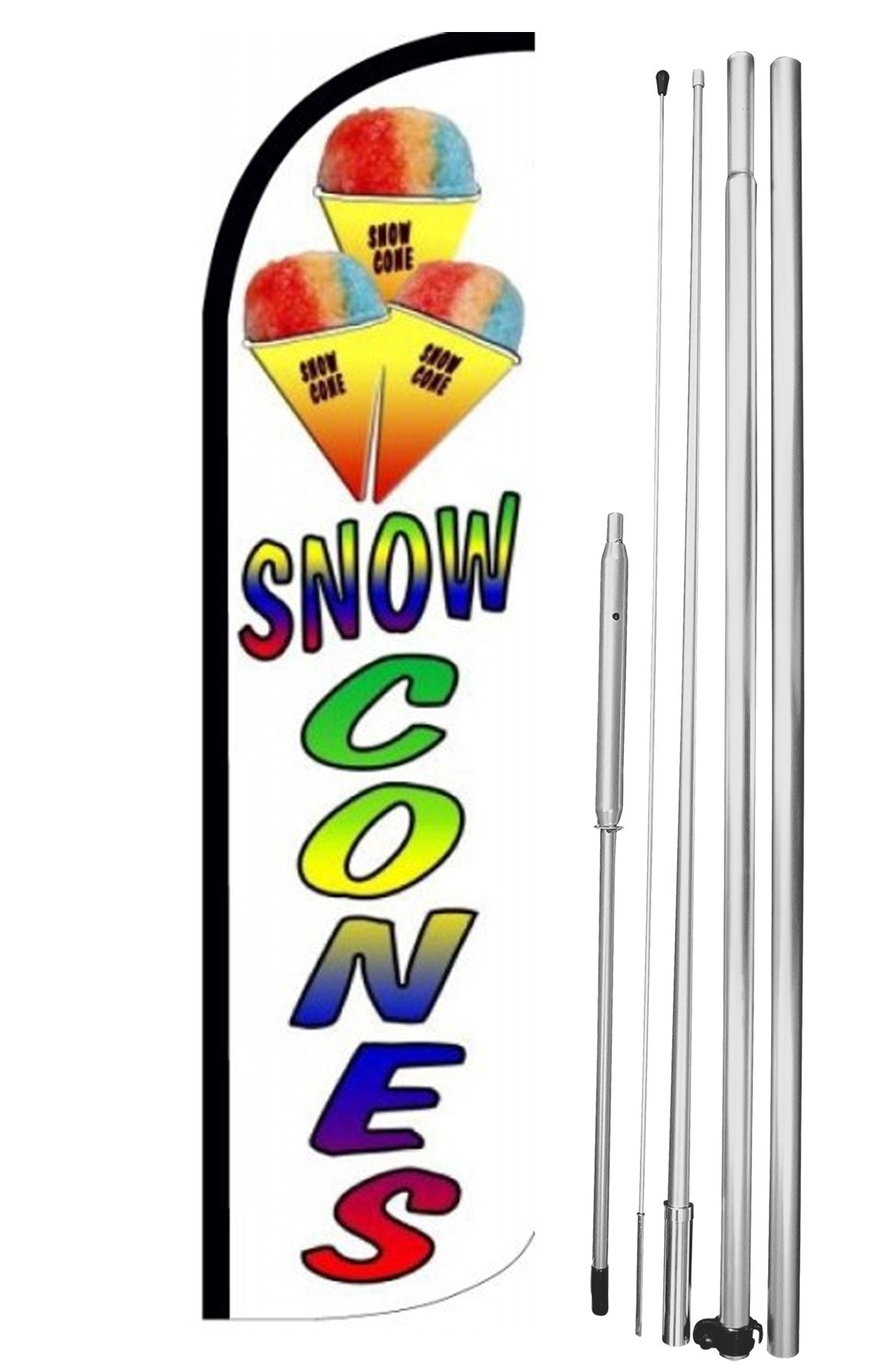 Snow Cones – Speedy Flags