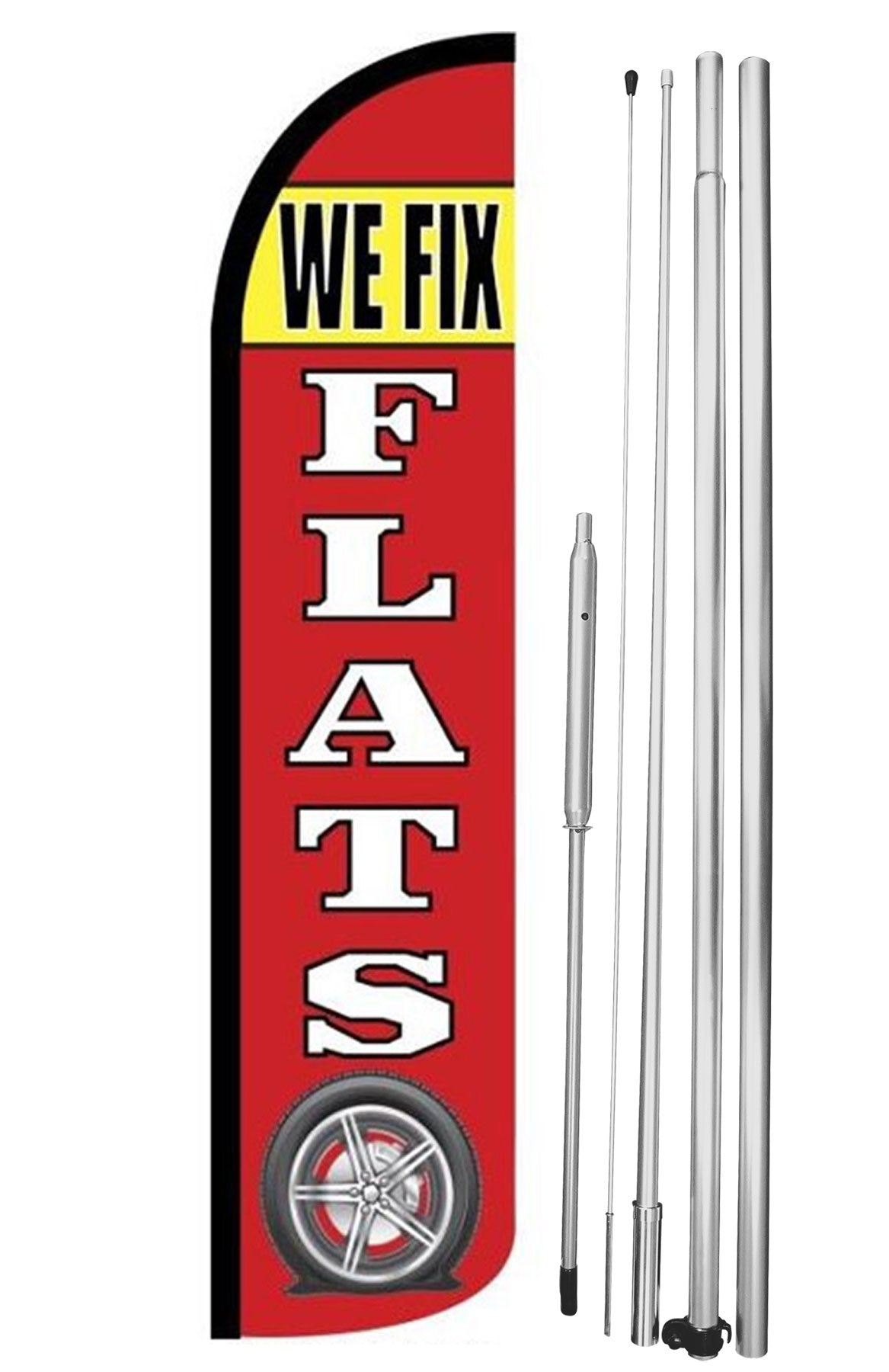 WE FIX FLAT – Speedy Flags